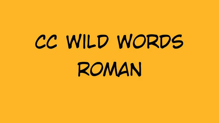 CC Wild Words Roman Font | Download Free Font | FontChase