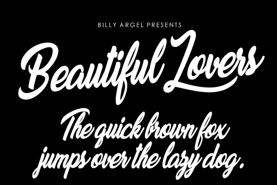 Beautiful Lovers Personal Use Font | Download Free Font | FontChase