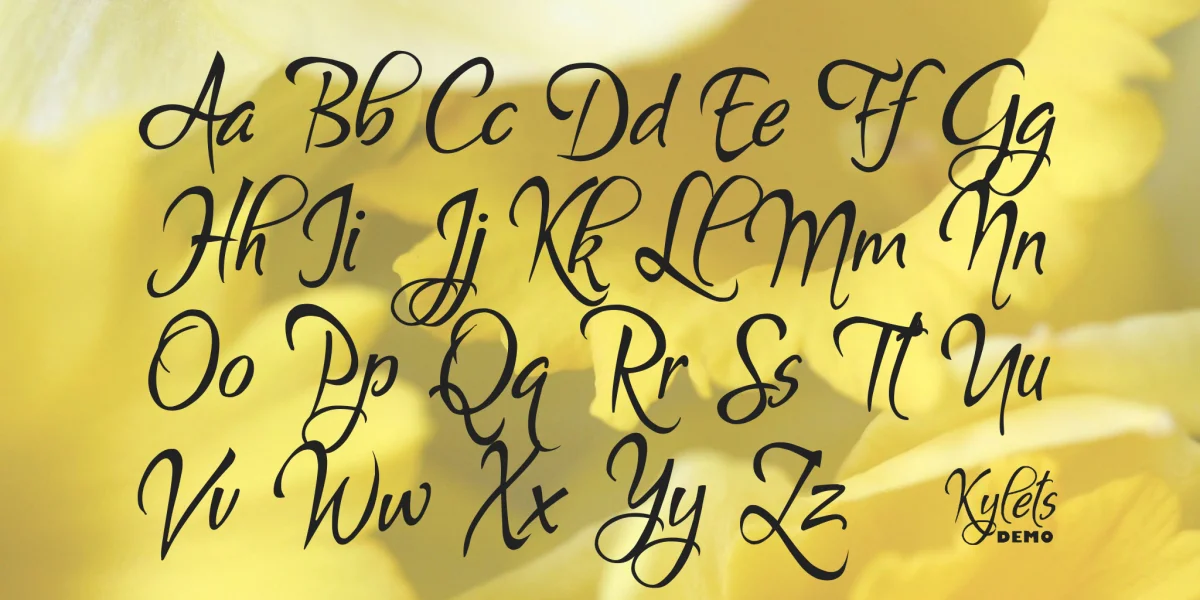 Kylets Font | Download Free Font | FontChase