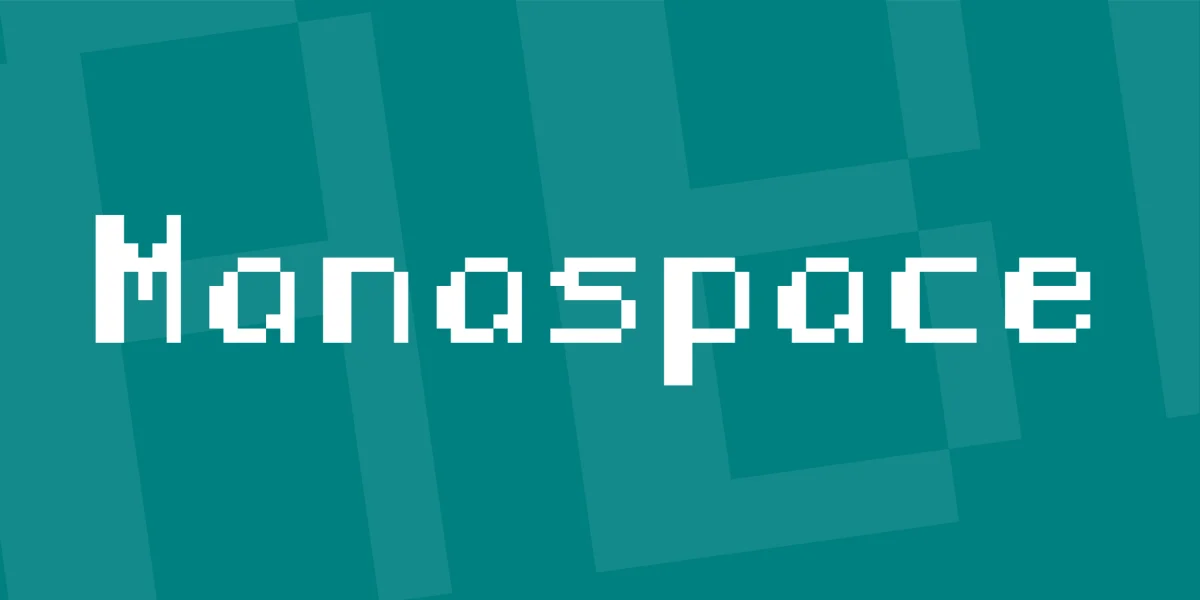 Manaspace Font | Download Free Font | FontChase