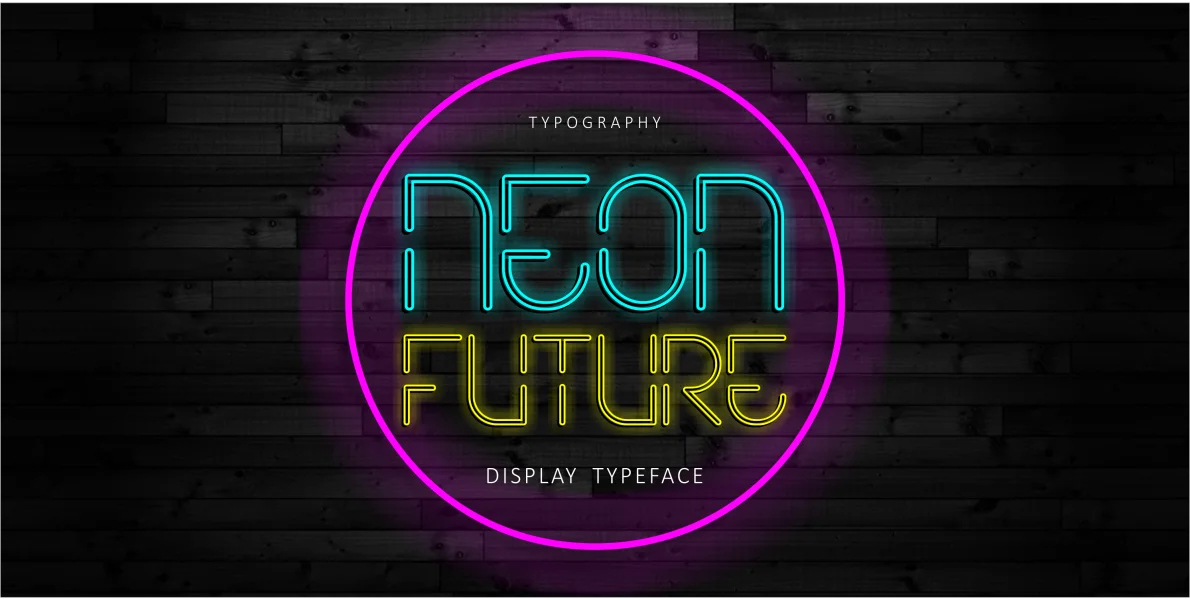 Neon Future Font | Download Free Font | FontChase