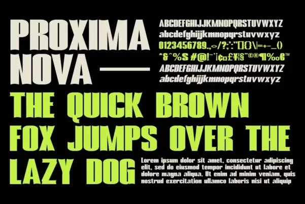 Proxima Nova Font | Download Free Font | FontChase