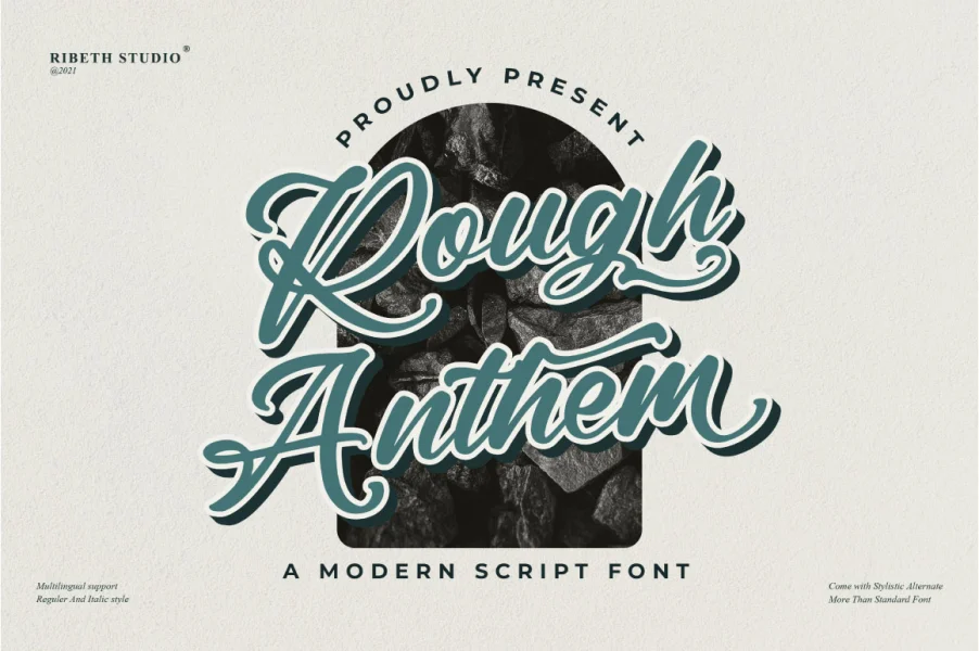 Rough Anthem Font Family | Download Free Font | FontChase